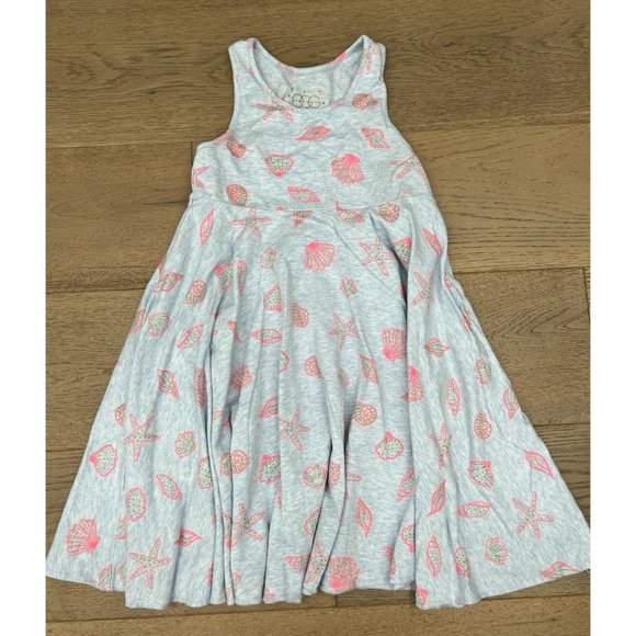 Egg | Dresses | Egg New York Girls Seashell Logo Dress Sz 5 | Poshmark
